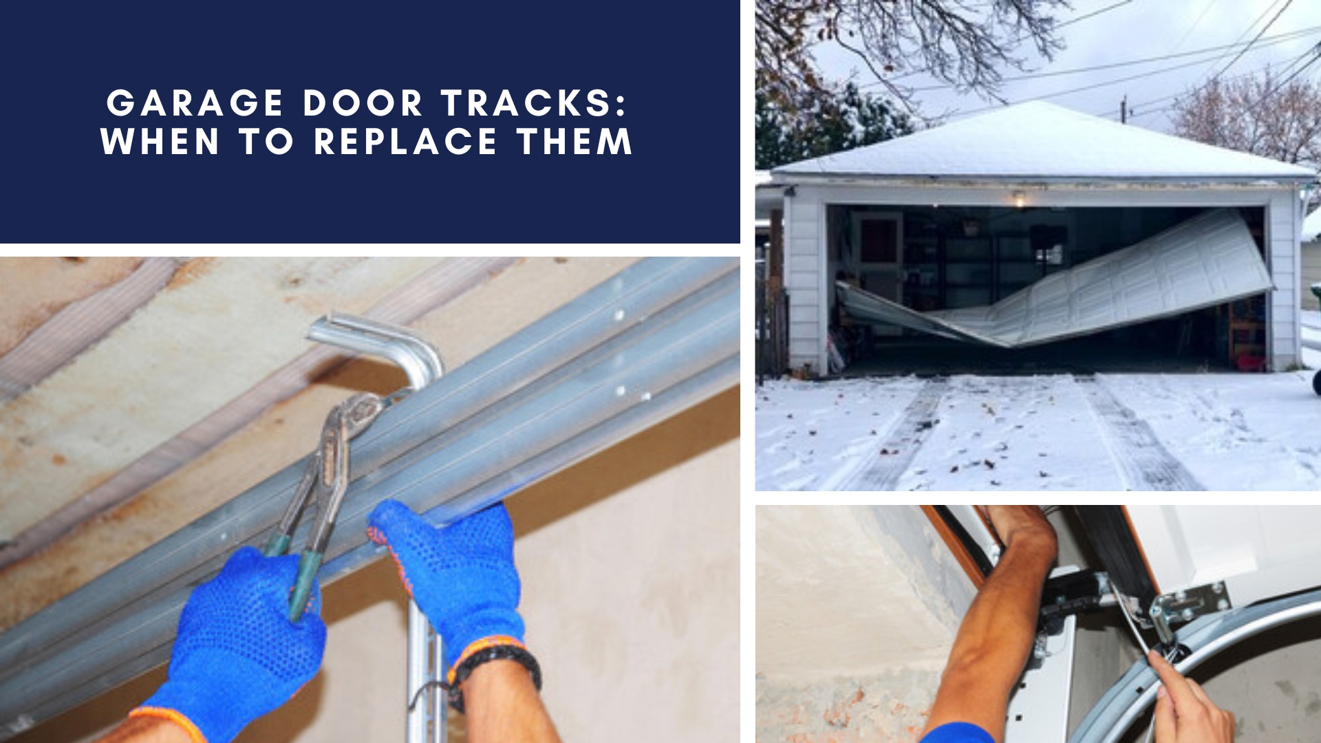 Garage Door Tracks: When to Replace Them