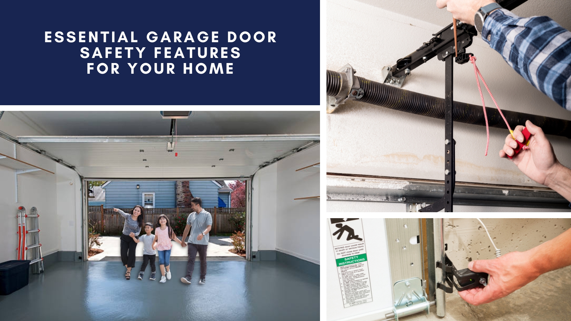 Essential Garage Door Safety Features for Your Home