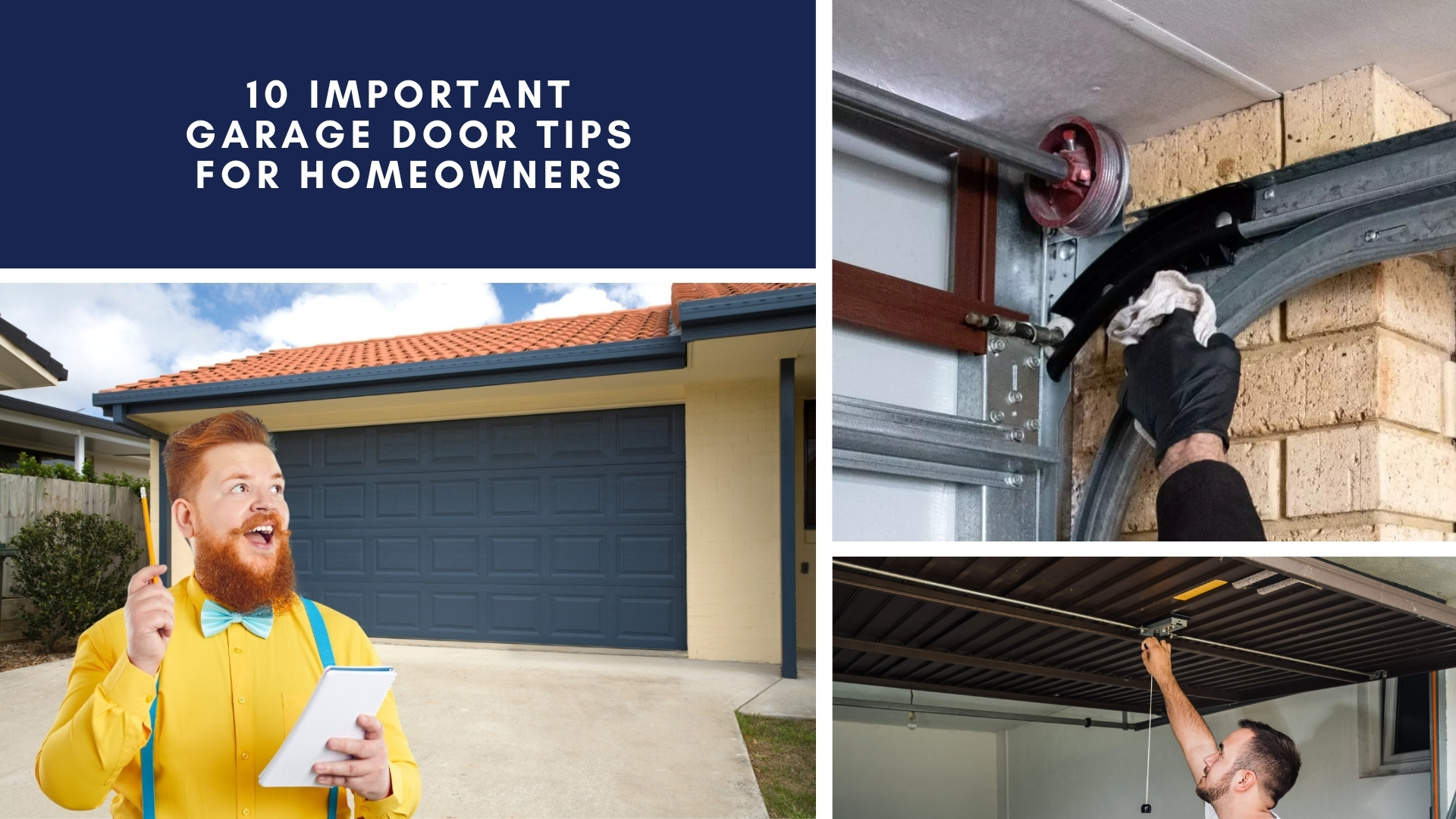 10 Important Garage Door Tips for Homeowners