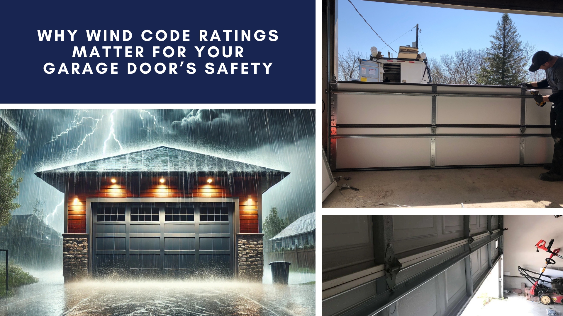 Why Wind Code Ratings Matter for Your Garage Door’s Safety