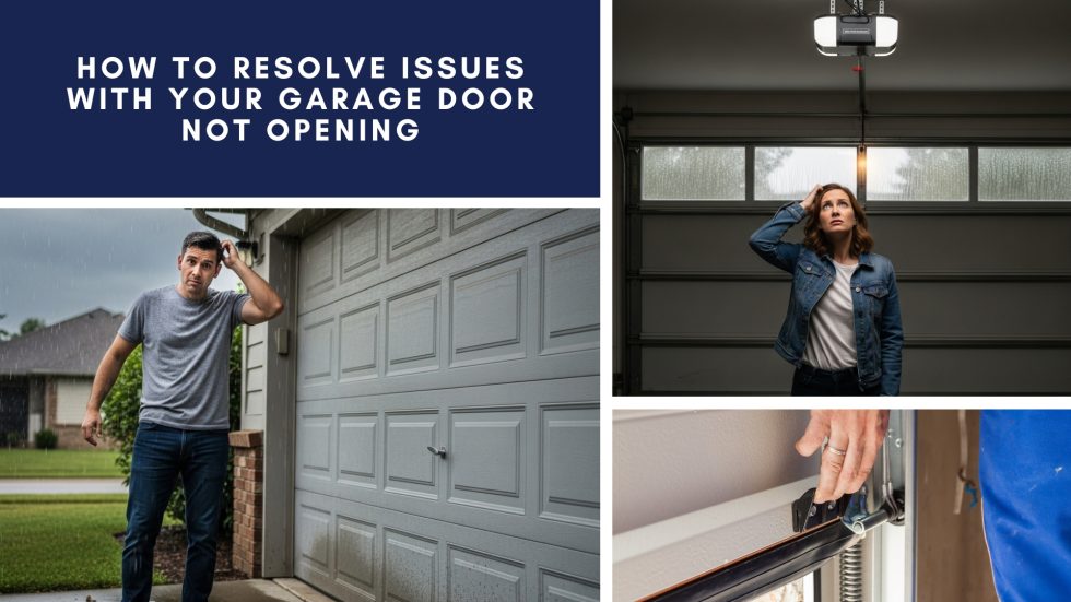 Garage Door Not Opening: Common Causes and Easy Fixes